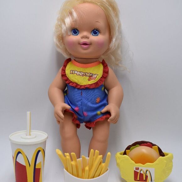 Hasbro McDonald's | Toys | Vintage 997 Mcdonalds Happy Meal Girl Doll ...